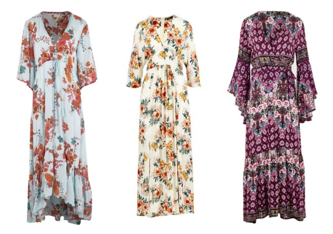 Spring Trend 2017: Boho Maxi Floral Dresses - Styled By BEC